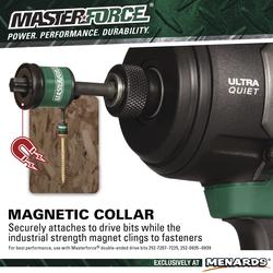 Masterforce® Impact 2-3/8" Double-Ended Power Drive Bit Set - 6 Piece ...