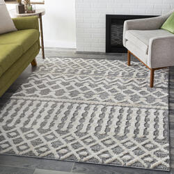 Surya La Maison Charcoal 5'3" x 7'3" Area Rug at Menards®
