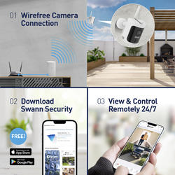Swann Extra 4K Wireless Camera for AllSecure NVR Kits at Menards®
