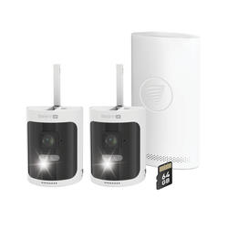 Swann® AllSecure 4K UHD Wireless Security Kit with 2 Wire-Free Cameras ...