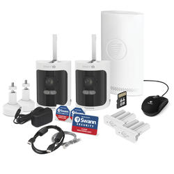 Swann® AllSecure 4K UHD Wireless Security Kit with 2 Wire-Free Cameras ...