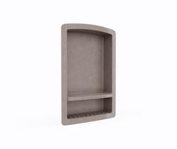 Swanstone™ 15"W x 4-5/16"D x 22"H Clay Recessed Shampoo Shelf at Menards®