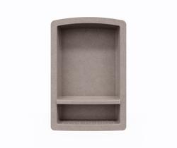 Swanstone™ 15"W x 4-5/16"D x 22"H Clay Recessed Shampoo Shelf at Menards®