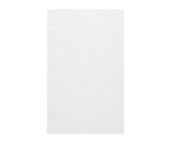 Swanstone™ Traditional Subway Tile™ 30"W x 72"H Carrara Shower Surround ...