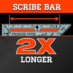 Swanson® Speed® Square Pro 7" Aluminum Rafter Square at Menards®