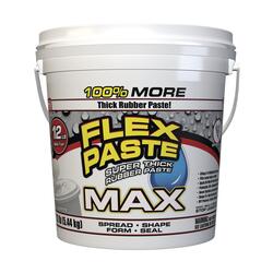 FLEX PASTE™ MAX White Super Thick Rubber Paste Sealant - 12 lb. at Menards®