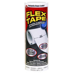 FLEX TAPE® 12" x 10' White Strong Rubberized Waterproof Tape at Menards®