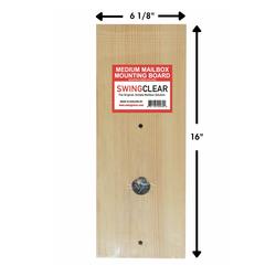 Swing Clear™ Standard Mailbox Mounting Board at Menards®