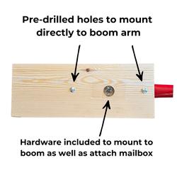 Swing Clear™ Large Mailbox Mounting Board at Menards®