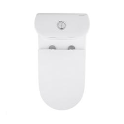 Swiss Madison Monaco 1-Piece White Standard Height Elongated Toilet at ...