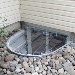 Wellcraft™ 58" W x 6" H x 44-1/2" Projection Clear Polycarbonate ...