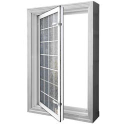 Wellcraft™ 29-1/4"W x 47-1/4"H Wave Acrylic Block Egress Casement ...