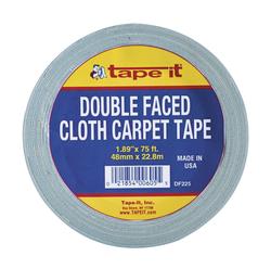 Tape It® Double Faced Cloth Carpet Tape 1.89in x 75ft at Menards®