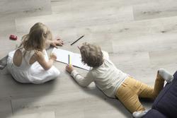 Tarkett® VeriCore™ West Oak Loft 7.01" x 48" Floating Luxury Vinyl ...