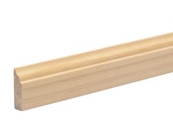 Mastercraft® 3/8 x 1-1/4 x 7' Unfinished Pine Colonial Stop Moulding ...