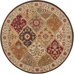 Tayse Rugs Elegance Multicolored 7'10" x 7'10" Area Rug at Menards®