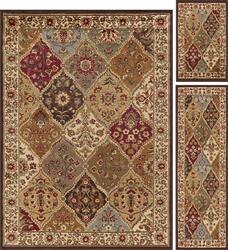 Tayse Rugs Elegance Multicolored Area Rug - 3 Piece Set at Menards®