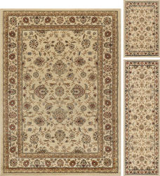 Tayse Rugs Elegance Beige Area Rug - 3 Piece Set at Menards®
