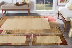 Tayse Rugs Elegance Beige Area Rug - 3 Piece Set at Menards®