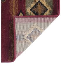 Tayse Rugs Nature Sierra Bear Novelty Lodge Red 24" x 3' Area Rug at ...