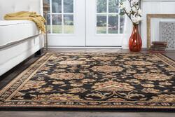 Tayse Rugs Charlotte Black 7'10" x 10'3" Area Rug at Menards®