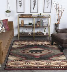 Designer's Image™ Lodge Southwest Multi-Color 24" x 3' Area Rug at Menards®