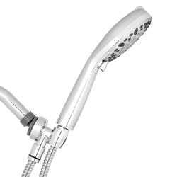 Waterpik ShowerClean PRO 7-Spray Setting Chrome Handheld Showerhead ...