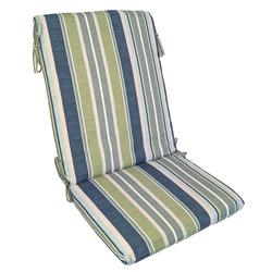 Backyard Creations™ Morrison Stripe Wrought Iron Chair Cushion at Menards®