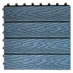 12 x 12 Woodgrain Interlocking Deck Tile at Menards®
