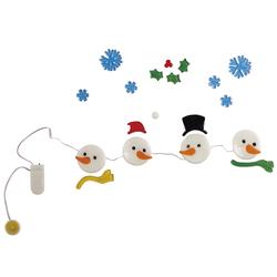 Enchanted Forest® 9-3/4" LED Snowman Window Christmas Clings at Menards®