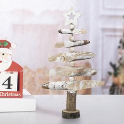 Enchanted Forest® 12-1/2" Frosted Wooden Tree - Assorted Styles at Menards®
