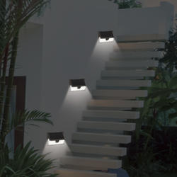 Patriot Lighting® Solar-Powered LED Motion Sensor Wedge Security Light ...
