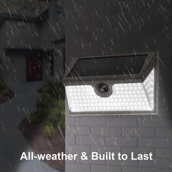 Patriot Lighting® Solar-Powered 120° Motion Sensing LED Bronze 2000 ...