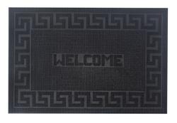 Rubber Pin Greek Key Welcome 16" x 24" Door Mat at Menards®