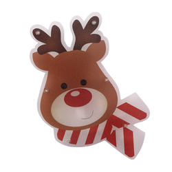 Enchanted Forest® 10" Lighted Reindeer Window Decoration at Menards®