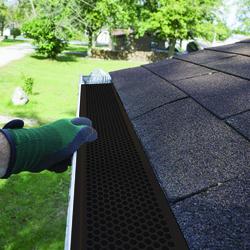 Frost King® 3' Brown Vinyl Gutter Cover at Menards®