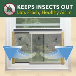 19" - 33"W x 10"H Adjustable Aluminum Window Screen at Menards®