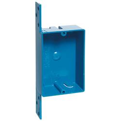Carlon® 1-Gang 8 Cu.In. PVC Bracketed Shallow Electrical Switch/Outlet ...