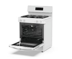 Criterion® 30" 5.0 cu.ft White Gas Range at Menards®
