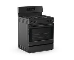 Criterion® 30" 5.0 cu.ft Black Gas Range at Menards®