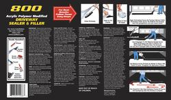 SealBest® 800 Fast-Drying Blacktop Driveway Sealer & Filler - 4.75 gal ...