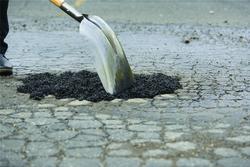 SealBest® Blacktop Pothole Patch - 50 lb. at Menards®