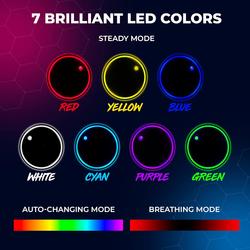 Skylar LED Car Coasters - 2 Pack at Menards®