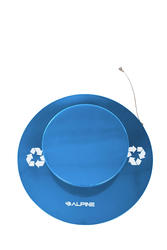 Alpine Industries Rain Bonnet Lid for Outdoor Metal Recycling ...