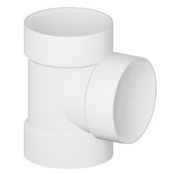 4" Sewer and Drain PVC Tee - Contractor Pack of 10 at Menards®