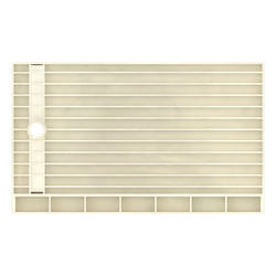 Tile Redi™ Redi Trench® 60"W x 32"D Single Curb Shower Pan with ...