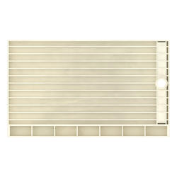 Tile Redi® WonderFall Trench™ 48"W x 32"D Right Double Curb Shower Pan ...