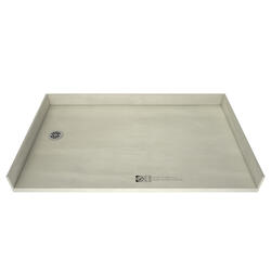 Tile Redi® Redi Free® 60"W x 32"D Barrier-Free Shower Pan with Left ...
