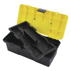 Performax® 12" Black and Yellow Tool Box with Removable Tray at Menards®