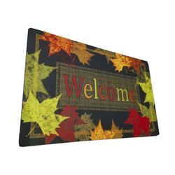 Fall Harvest 18" X 30" Welcome Leaves Mat at Menards®